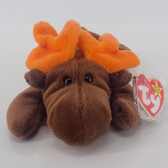 Ty | Toys | Ty Beanie Baby Chocolate The Moose Original 993 Rare ...